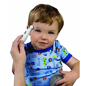 Veridian Healthcare Temple Thermometer | Infrared Measurements | Fast 6-Second Readout | Fever Alert | Backlit Display | Programmable Timer | 1-Year Warranty