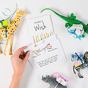 Polite Society Recipe Cards Refill Set 55 Double Sided Recipe Cards, 4x6 inches. Thick Card Stock