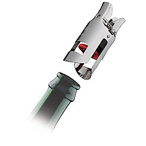 Westmark Champagne Bottle Sealer "Tappa" Kitchen Tool, Silver