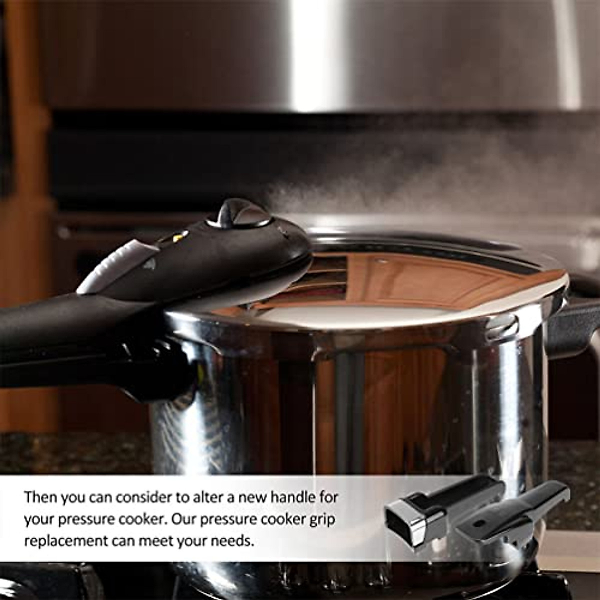 Hemoton Griddle Accessories Griddle Accessories Pressure Cooker Cover Handle Pressure Canner Handle Pan Handle Holder Hot Pot Grip Pressure Cooker Accessories for Cooker Steamer Pot Ollas