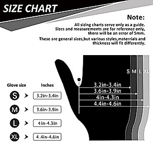 PROMEDIX P Nitrile Gloves, 4mil-100 Count, Gloves Disposable Latex Free, Disposable Gloves for Househode, Food safe