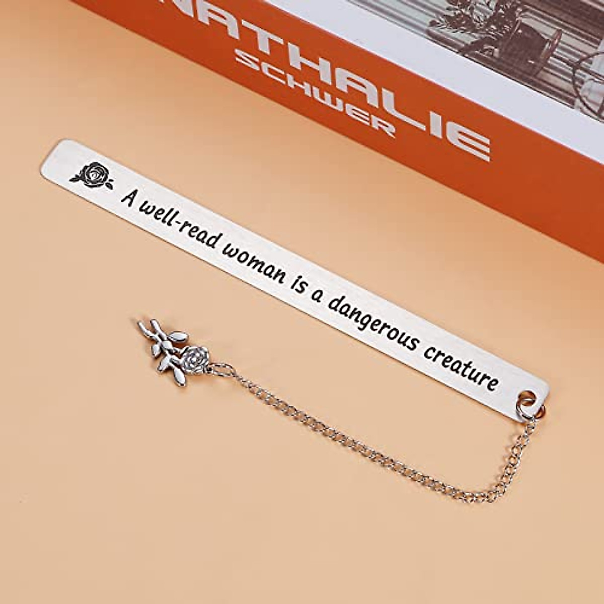 Book Lover Gift for Woman Christmas Gift Stocking Stuffers for Teen Girls Inspirational Bookmark Graduation Birthday Valentine Gifts for Female Friends Girls Bestie Daughter Mom Grandma Teacher