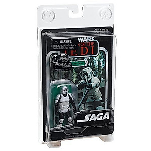 Hasbro Star Wars, The Saga Colllection, Vintage Action Figure Biker Scout, 3.75 Inches