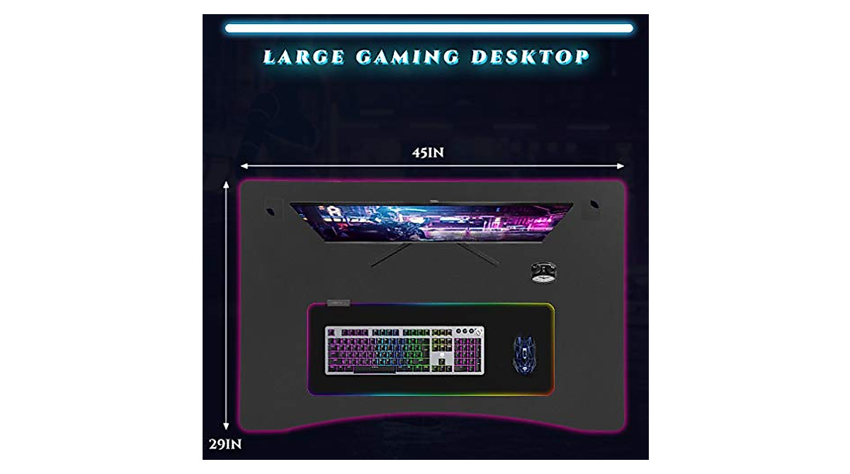 FDW Gaming Desk: Perfect Gamer Workstation