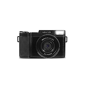 Minolta MND30 30 MP / 2.7K Ultra HD Digital Camera (Black)