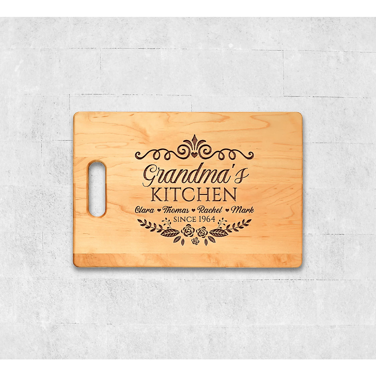 Custom Cutting Boards for Couple Personalized Husband Wife Cutting Board Bamboo Cutting Boards Wood Engraved
