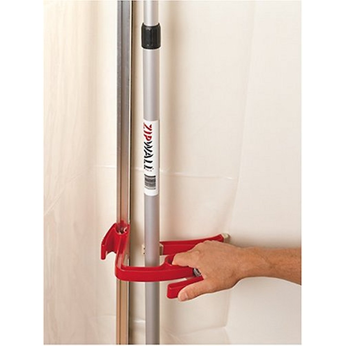 Zipwall SC2 Wall Mount Dust Barriers, 4Pack, red, 2 Count