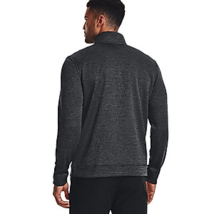 Under Armour Mens Storm SweaterFleece Quarter Zip, (001) Black / / Black, X-Large