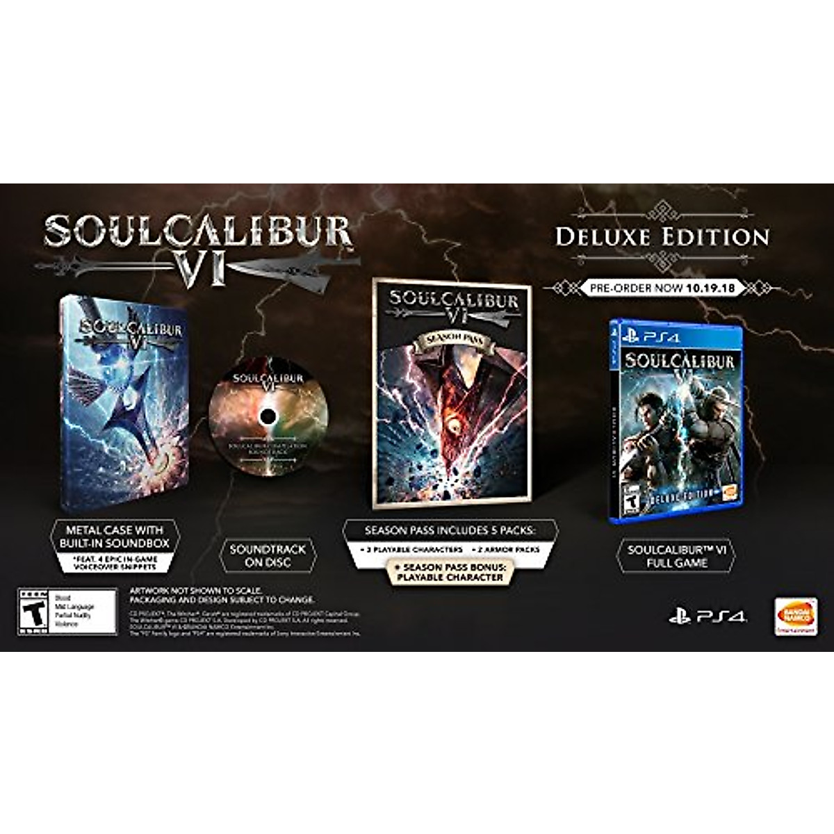 SOULCALIBUR VI: PlayStation 4 Deluxe Edition
