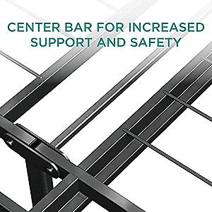 ZINUS SmartBase Heavy Duty Mattress Foundation / 16 Inch Metal Platform Bed Frame / No Box Spring Needed / Sturdy Steel Frame / Underbed Storage, California King