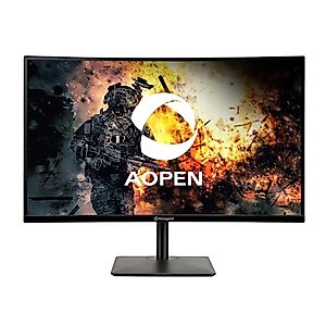 AOPEN 27HC5R Zbmiipx 27" 1500R Curved Full HD (1920 x 1080) VA Gaming Monitor with Adaptive-Sync Technology, 240Hz, 1ms (Display Port & 2 x HDMI 1.4 Ports)