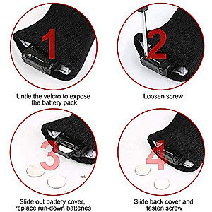 Led Finger Gloves, Kids Led Gloves LED Shoelaces Set Light Up Cool Toys Gifts for Boys Girls, Flashing Gloves for Christmas Thanksgiving Birthday Glow Halloween Costume Party