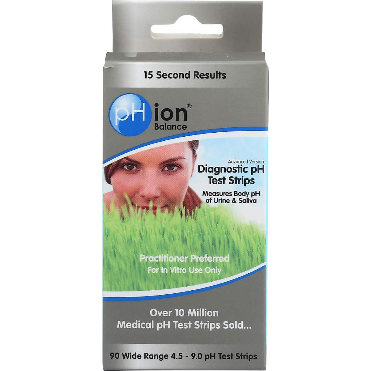 Phion Diagnostic pH Test Strips, 90 CT (Pack of 3)