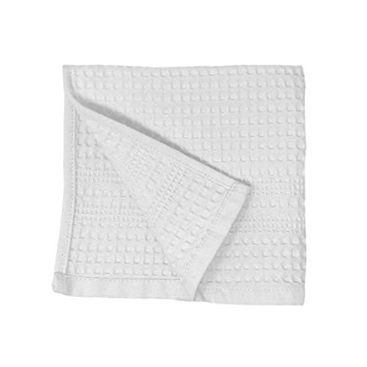 GILDEN TREE Waffle Towel Quick Dry Thin Exfoliating Washcloths for Face Body, Classic Style (White)