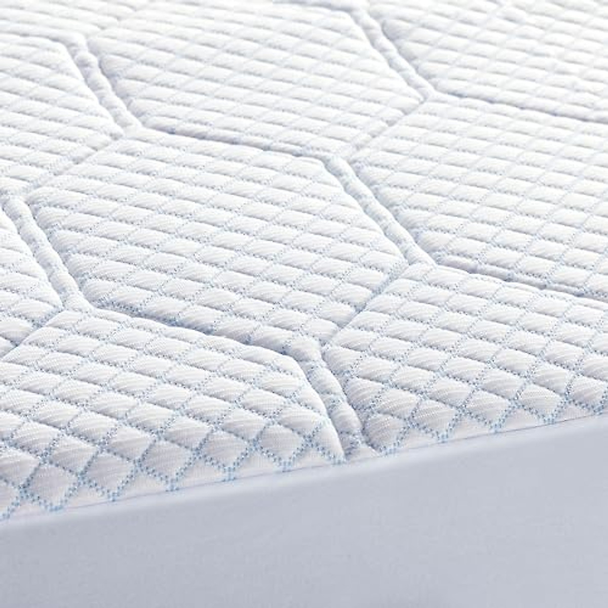 Vibe Cooling Quilted Memory Foam Mattress Pad, King