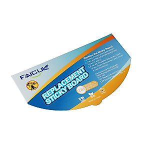 Faicuk Replacement Glue Board for FA-FLT07 Wall Sconce Fly Light - Pack of 10