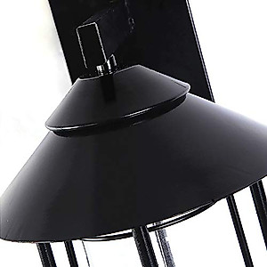 Outdoor Wall Lanterns Modern Exterior Wall Mounted Light Fixtures Waterproof Outdoor Wall Sconces with Seeded Glass Shade Outside Wall Lamp for Deck Garage Yard Front Door Garden Home