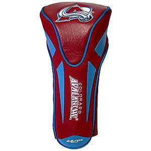 Team Golf NHL Colorado Avalanche Single Apex Driver Head Cover Golf Club Single Apex Driver Headcover, Fits All Oversized Clubs, Truly Sleek Design