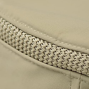 Tilley Mens Womens LTM2 Broad Brim Sun Protection Guaranteed for Life Lightweight Hat Khaki