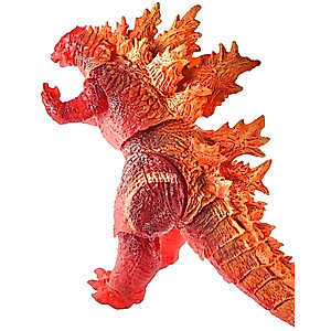 TwCare Exclusive Burning Godzilla Action Figure, Not Toys, Very Breakable, for Display & Decoration, GENTLE USE ONLY, 2021 Movie Series King of The Monsters Movable Joints Birthday Party Gift