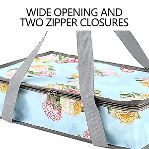 QEES Casserole Carrier For Hot or Cold Food,Casserole Carrier,Pie Carrier,Casserole Dish With Lid and Carrying Case,Insulated Casserole Food Carrier For Travel Party Picnic,Pioneer Woman Dish Carrier