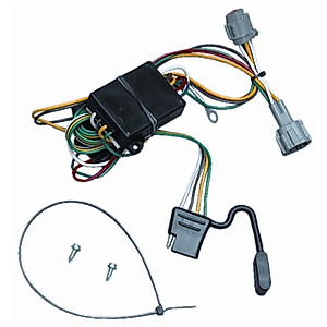 Tekonsha T-One® T-Connector Harness, 4-Way Flat, Compatible with Select Mercury Villager : Nissan Frontier, Quest