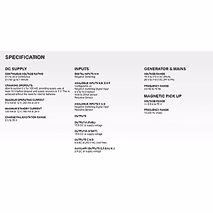 Thunder Parts DSE7420 MKII Original - Made in UK | Auto Start Control Module | Built-in SNMP & Web Server Features | Diesel or Gas Applications | DSE7420-03
