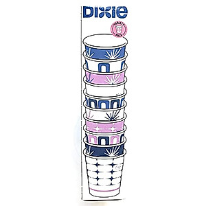 Dixie Bathroom Cups, 3 oz 200 ea, Assorted designs