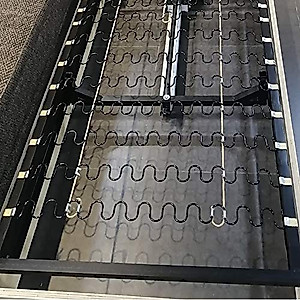 Yoogu 15" Upholstery Spring Replacement- 4pk with Z Clips Wire for Furniture Decoration,Chair Couch Repair,Automotive and Others