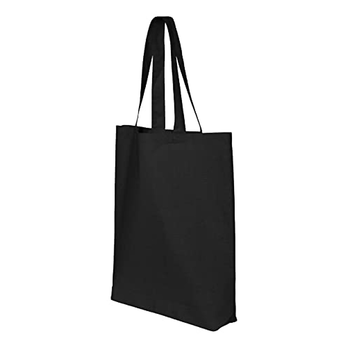 shop4ever His Grace is Enough Christian Floral Eco Cotton Tote Reusable Shopping Bag Black ECO 1