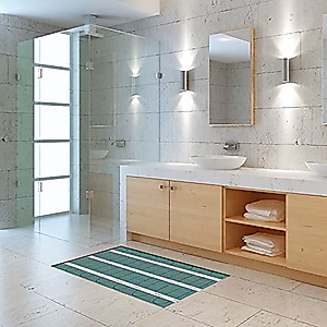 WarmlyYours TempZone Electric Radiant Floor Heating Easy Mat, Quick Installation, 3x2 sq. ft