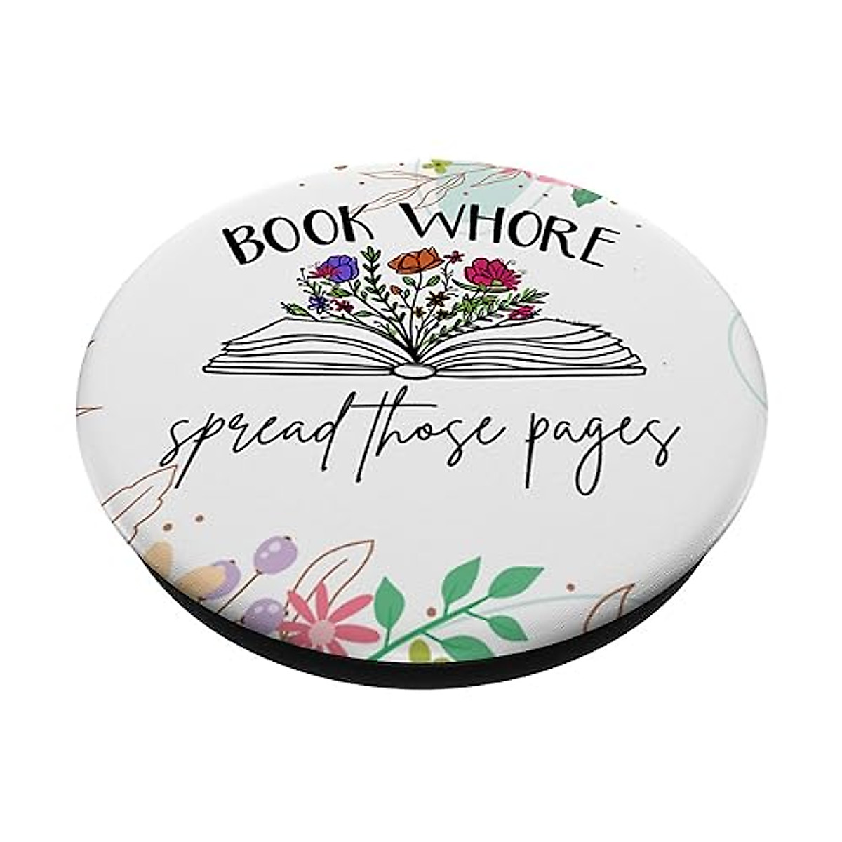 Reader Bookworm Literature Poet Book Lover Spread Those Page PopSockets Standard PopGrip