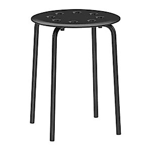 Ikea Marius Stool, Black