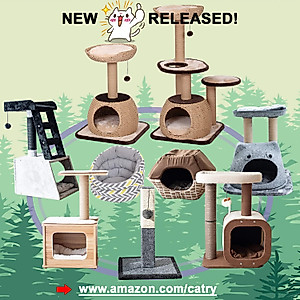 Catry Pack of 3, Cat Scratcher, Replacement Cardboard, Cat Scratching Pad, Paper Cardboard, Individual Uses or for Replacement Parts. Size of 15.4in x 3.9in x 1.5in