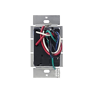 Lutron Caséta Wireless Smart Lighting Switch for All Bulb Types or Fans | PD-6ANS-LA | Light Almond