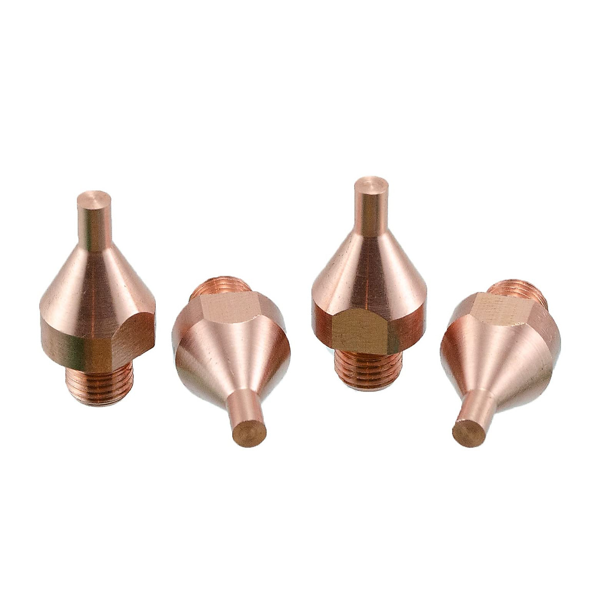 Close Clearance Spot Welding Tips 3/16" w/ 3/8-24 Thread Fits Miller style Spot Welders