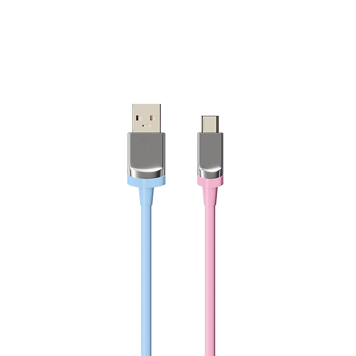 YUNZII Keynovo V2 Coiled Keyboard Cable with Aviator USB Cable for Type-C Mechanical Gaming Keyboard (Sakura)