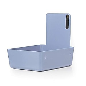 KEYSTONE - Classic Lab Work Pans - Light Blue w/Clip - 12pk - Made in USA - K# 7000376 - [ cajas para laboratorio con Broche metalico - rosa - ] 034-7000376 Us Dental Depot