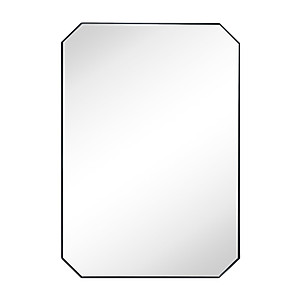 GRACTO Arched Metal Surface Mount Medicine Cabinet with Mirror Irregular Rectangle Bathroom Cabinet, 18'' W x 26'' H