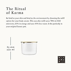 RITUALS Karma Soothing Body Cream Refill - Nourishing Cream with Holy Lotus & White Tea - 7.4 Fl Oz