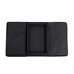 Sofa Armrest Organizer with Cup Holder Tray Chair Arm TV Remote Holder for Recliner Couch Armchair Caddy Bedside Storage Pockets Bag for Cellphone Tablet Book Magazines Drinks Holder Pouch