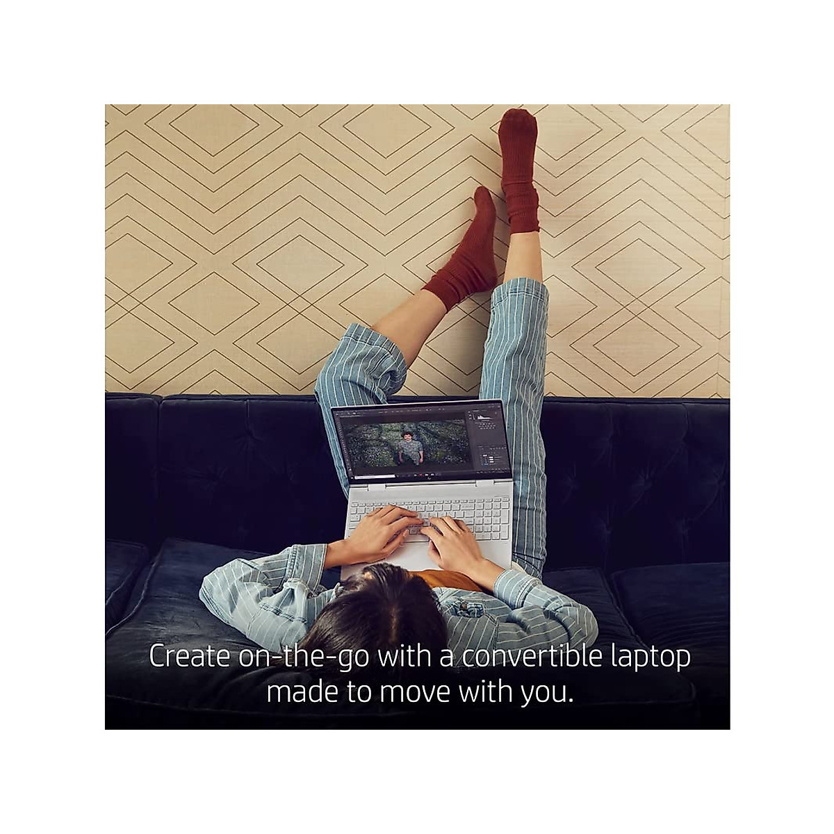 HP Envy x360 2-in-1 15.6" FHD Touchscreen Laptop, Intel Core i5-1135G7, 32GB RAM, 2TB PCIe SSD, Full-Size Keyboard, Iris Xe Graphics, HD Webcam, Win 11 Pro, Silver, 32GB USB Card