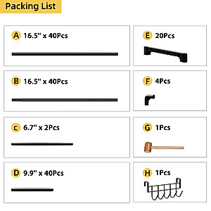 HOMICKER Shoe Rack,10 Tier Shoe Organizer Large Shoe Storage with Hooks,Fit 40-50 Pairs Shoes,Metal Tall Shoe Shelf for Closet,Entryway,Garage,Bedroom
