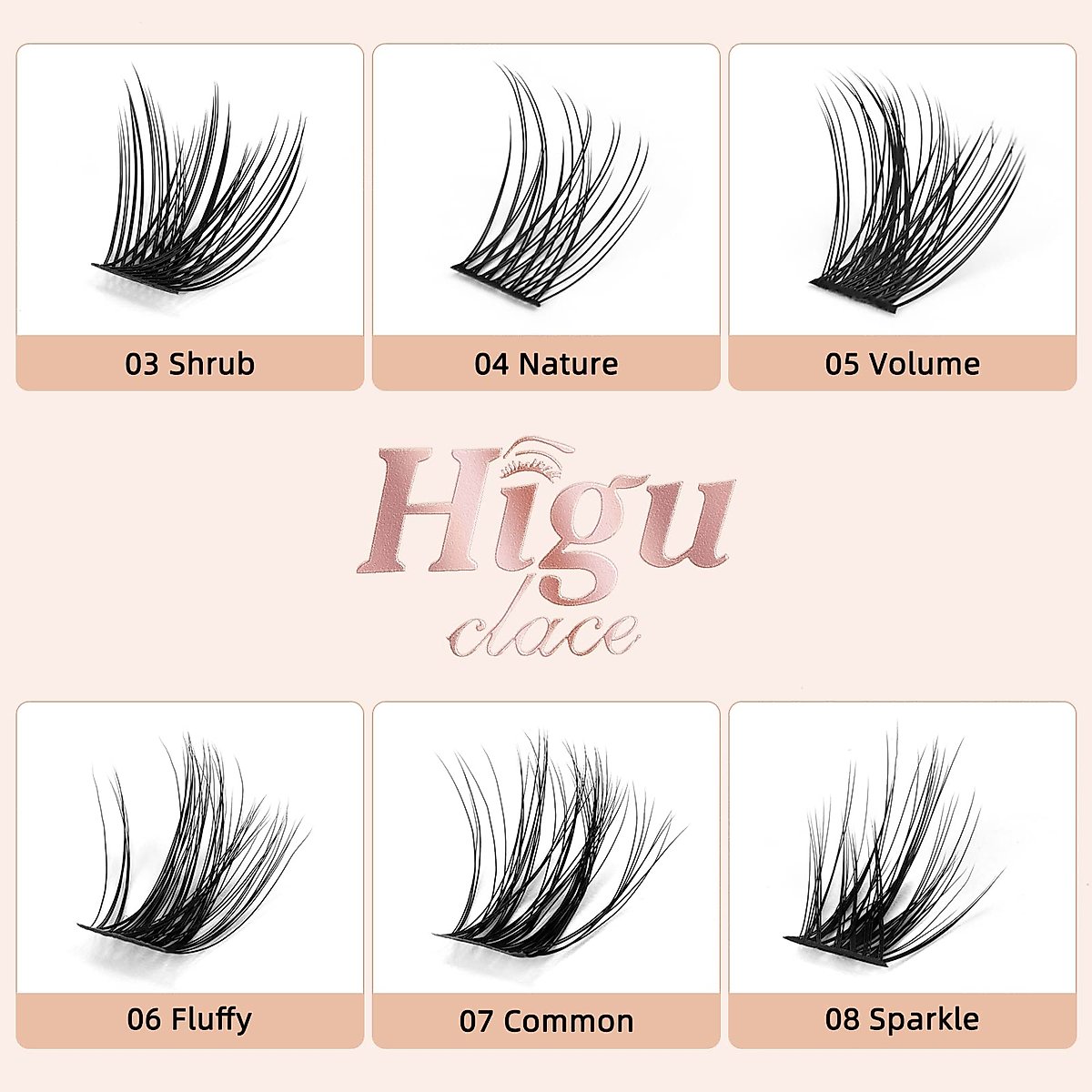 72 Pcs Lash Clusters DIY Eyelash Extension C Curl 14mm Wide Stem Cluster Lashes Individual Lashes Cluster Lashes Wisps Reusable Professional Makeup for Self-application (Volume R-05 C 14mm)