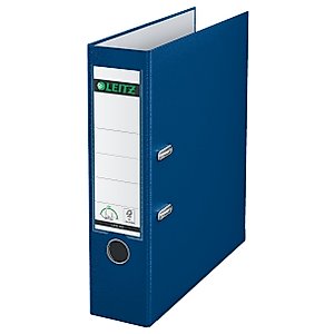 Leitz 2-Ring 3-Inch Premium Linen Textured A4 Sized European Binder, Blue (1010-BL)
