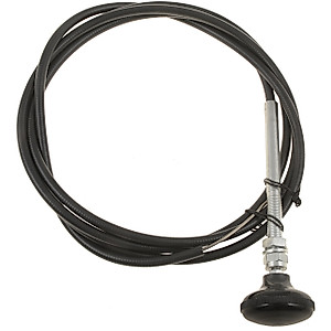 Dorman 55197 Control Cables With 2 In. Black Knob, 8 Ft. Length Universal Fit
