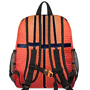 Basketball Backpack for Boys, 12 In Kids Toddler Backpack Sport Ball Kindergarten Preschool Bookback Travel Bag Snack Bag with Chest Strap for Children