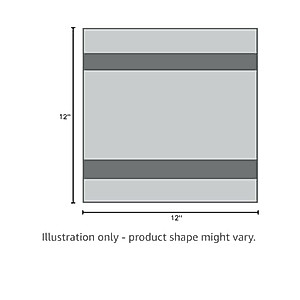 Premium Dish Cloths (12”x 12”, 8 Pack) – Waffle Weave Dish Cloth – 270 GSM – Cotton Kitchen Dish Cloth Set – Highly Absorbent Dish Towels Set (Grey)