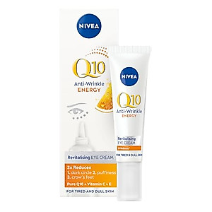 NIVEA Q10 plusC Anti-Wrinkle + Energy Eye Cream 1er Pack (1 x 15 ml)