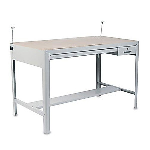 Safco Products 3962GR Precision Drafting Table Base for Use with 3952, 3953 Table Top, Sold Separately, Gray